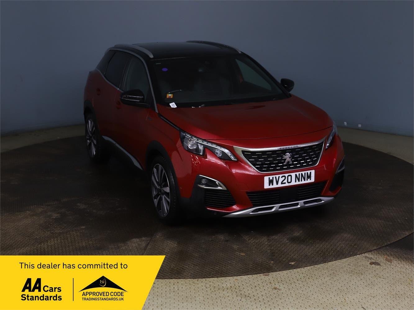 Used 2020 Peugeot 3008 1.2 PureTech GT Line Premium EAT Euro 6 (s/s ...